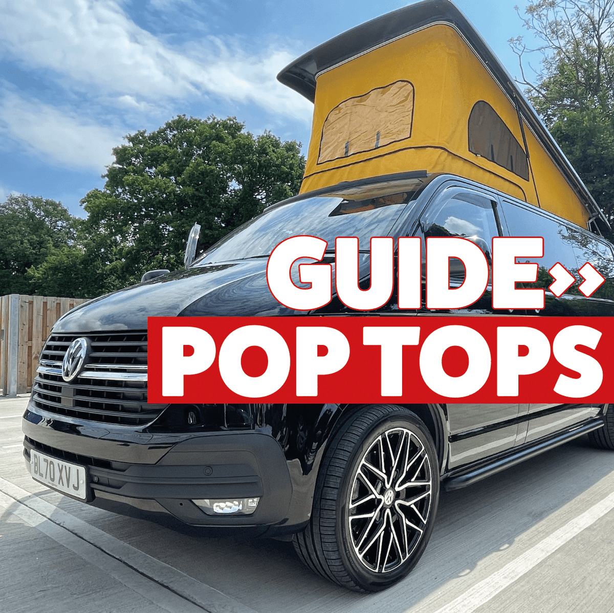 Choosing a pop top roof for your Campervan Conversion